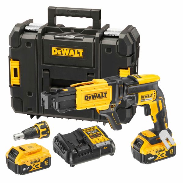 Купить DEWALT DCF620P2K аккумуляторный ленточный шуруповерт, 18 В, 30 ...