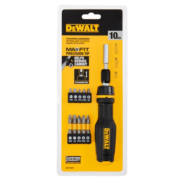 Купить DEWALT DWHT68001-0 отвертка, телескопическая, со сменными битами ...