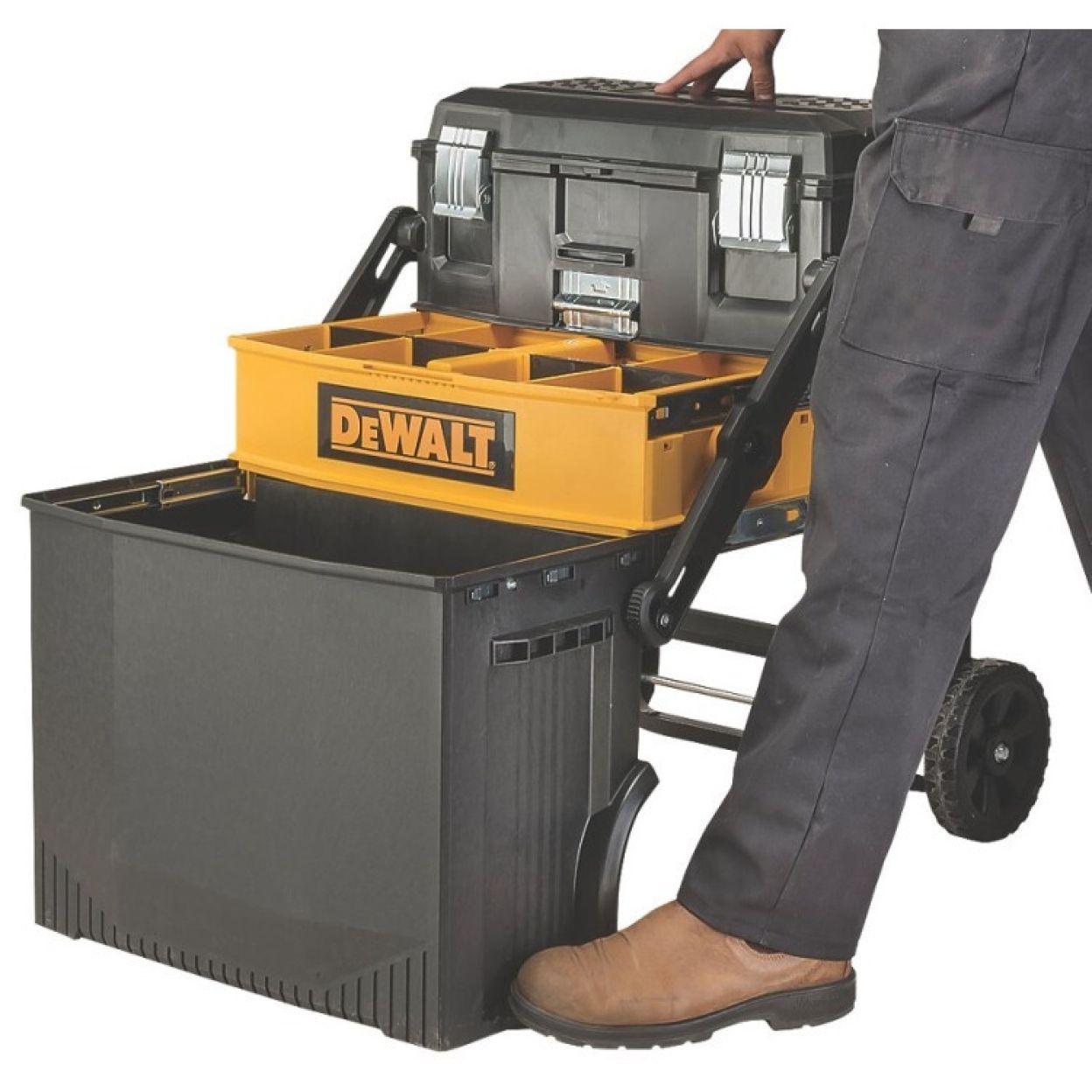 Купить DEWALT DWST1-72339 ящик для инструментов с колесами DeWalt. Цена ...