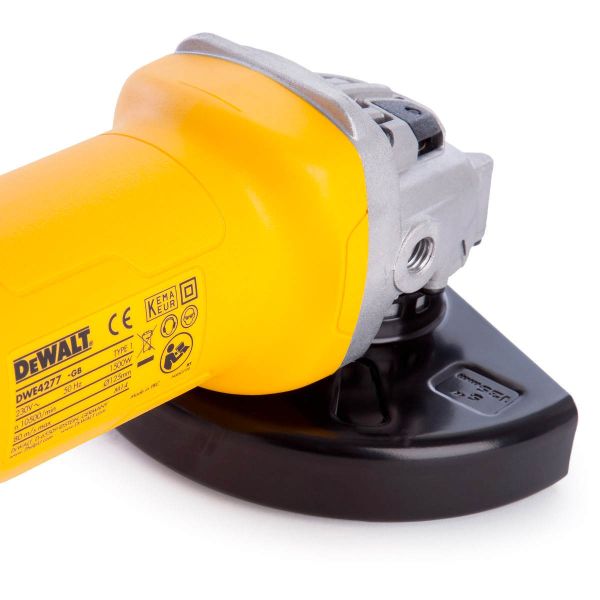 Купить DEWALT DWE4277 угловая шлифмашина, 1500 Вт, 125 мм, 10500 об/мин. Цена на ДеВОЛТ ДВЕ 4277 ...